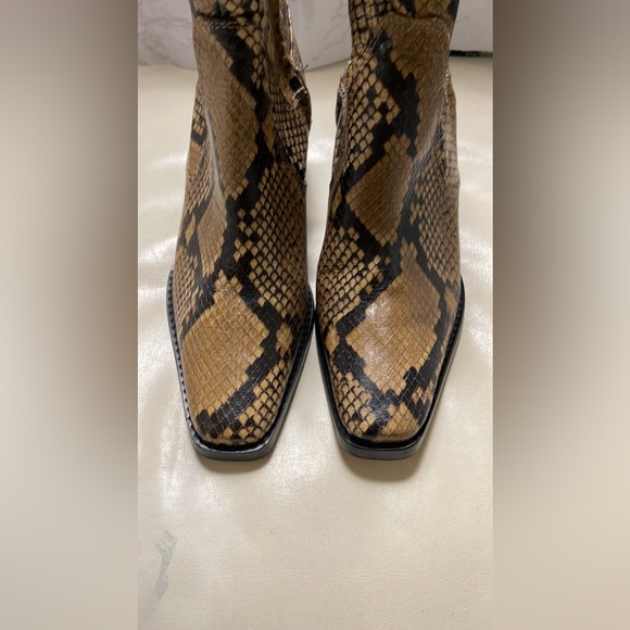 Zara | Shoes | Zara Snake Boots | Poshmark